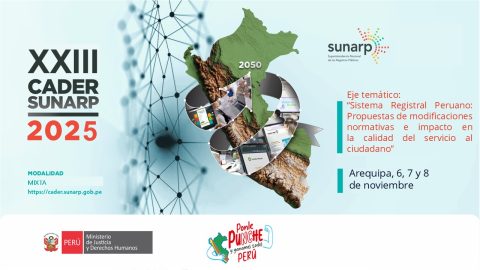 XXIII Cader 2025 – Arequipa | CADER Sunarp